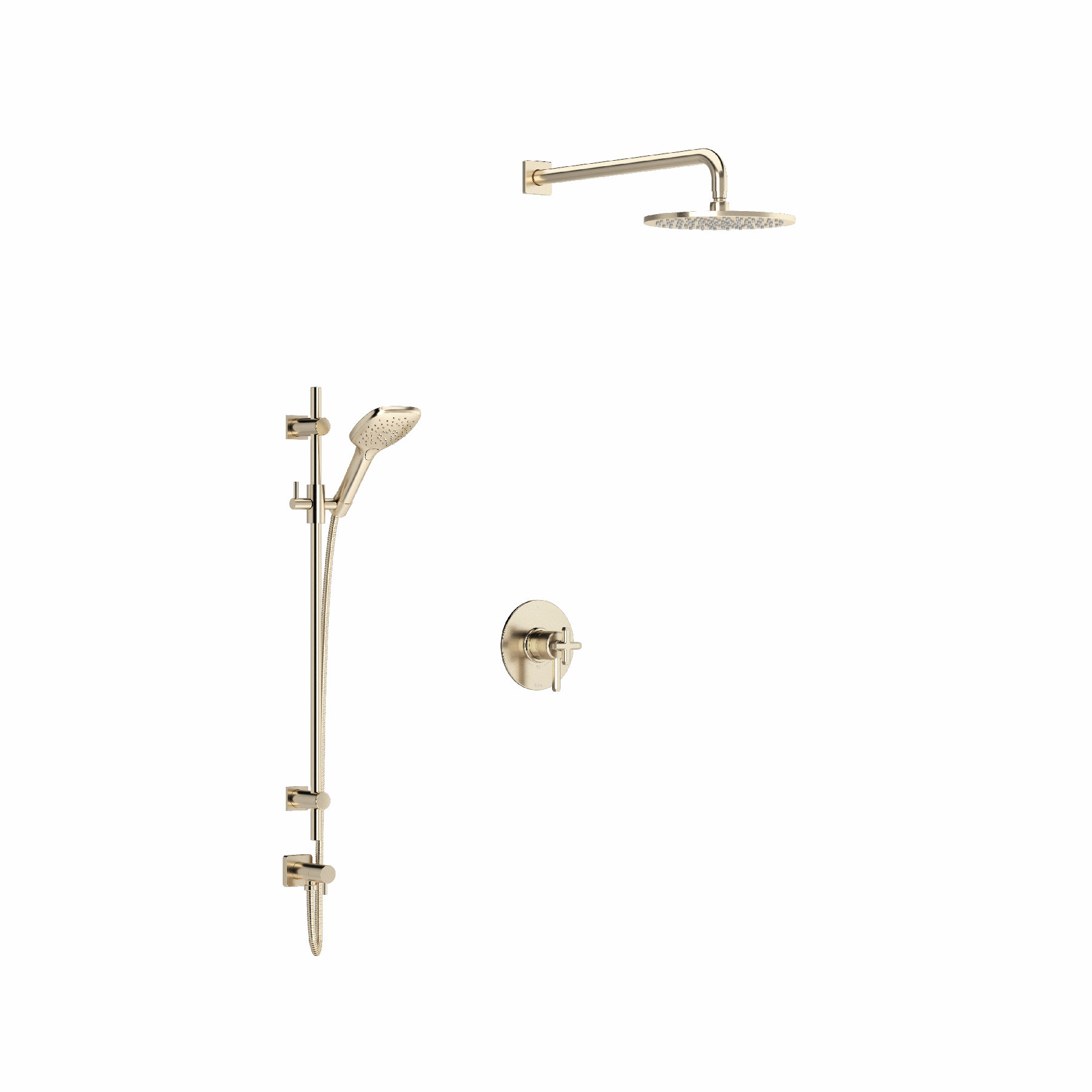 House of Rohl Apothecary Thermostatic/Pressure Balanced Complete Shower ...