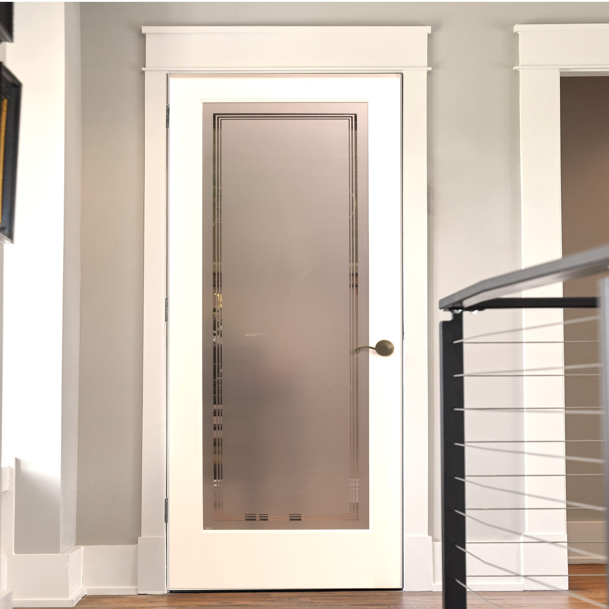Verona Home Design Glass Standard Door | Wayfair