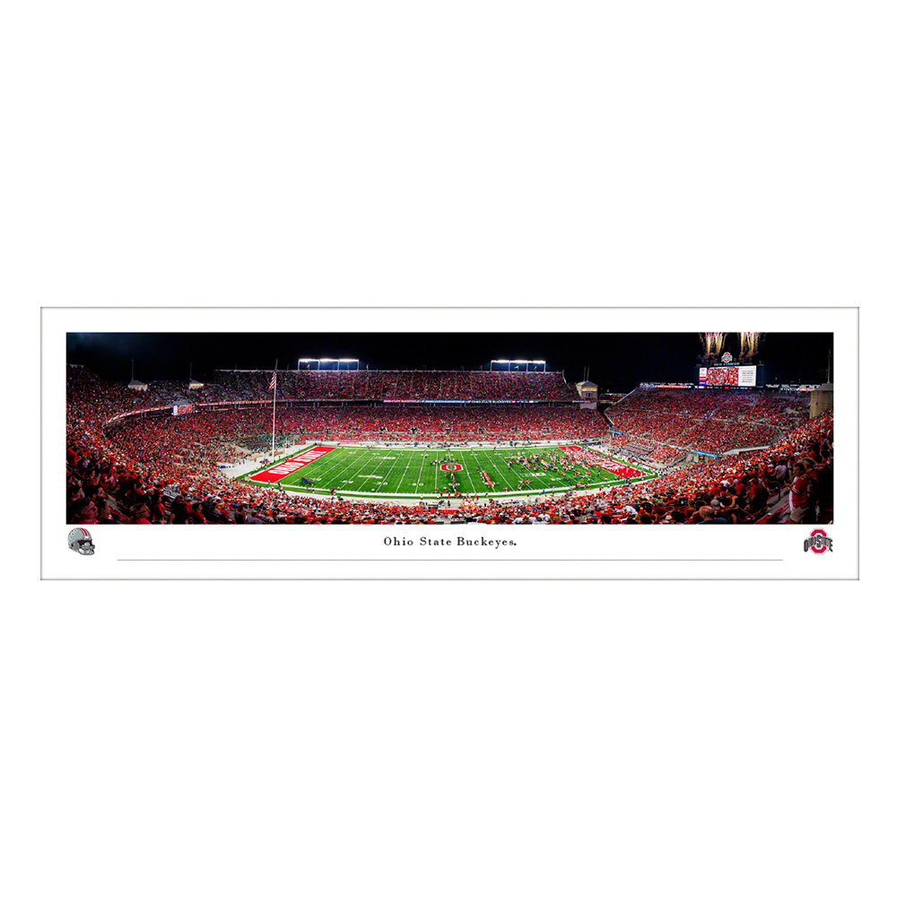 BlakewayPanoramas Ohio State Buckeyes by James Blakeway - Unframed ...