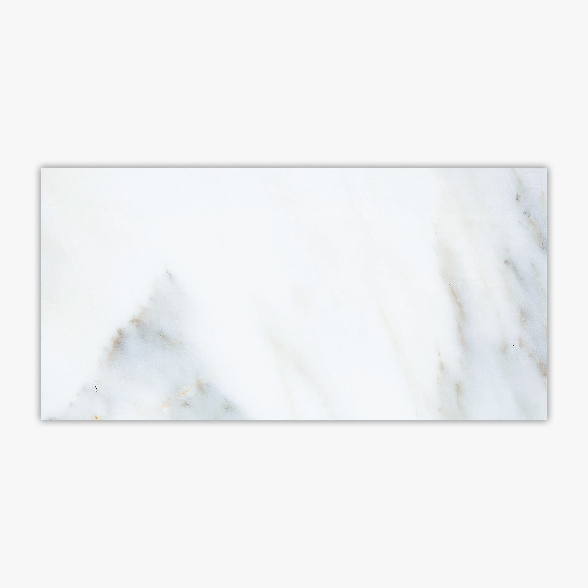Calacatta Tile 3" x 6" Marble Singular Wall & Floor Tile | Wayfair