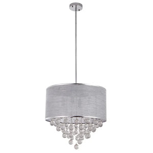 House of Hampton® Emry 4 - Light Dimmable Drum Chandelier | Wayfair