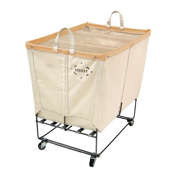 Steele Canvas Elevated Rolling Laundry & Utility Cart & Reviews ...