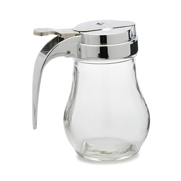 Prep & Savour Syrup Dispenser And Pourer, Glass 6 Ounce | Wayfair
