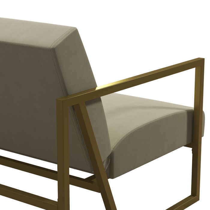 CosmoLiving by Cosmopolitan 3 Seater Upholstered Sofa & Reviews ...