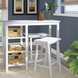 Wayfair | Counter Height White Kitchen & Dining Room Sets & Tables You ...