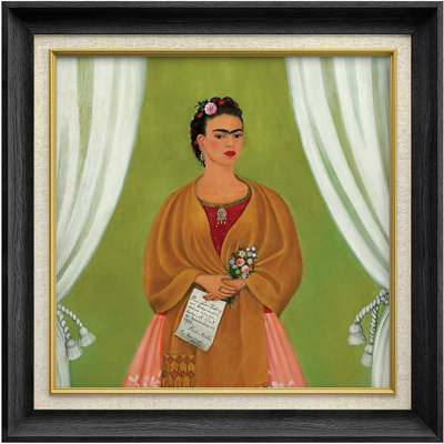 SIGNLEADER Frida Kahlo Self Portrait To Leon Trotsky by Frida Kahlo ...