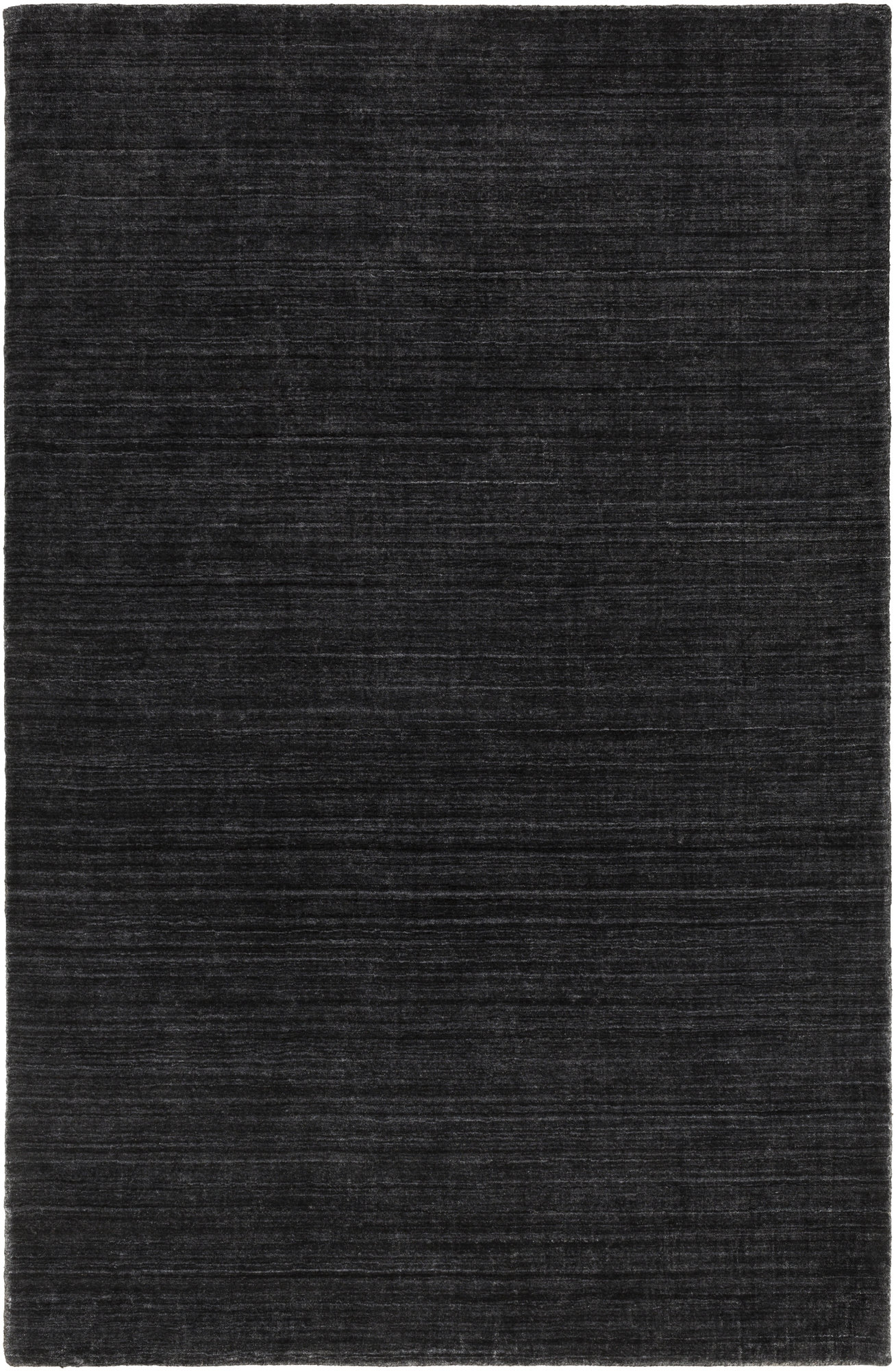 Gracie Oaks Munana Handmade Tuffted Black/Gray Area Rug | Wayfair