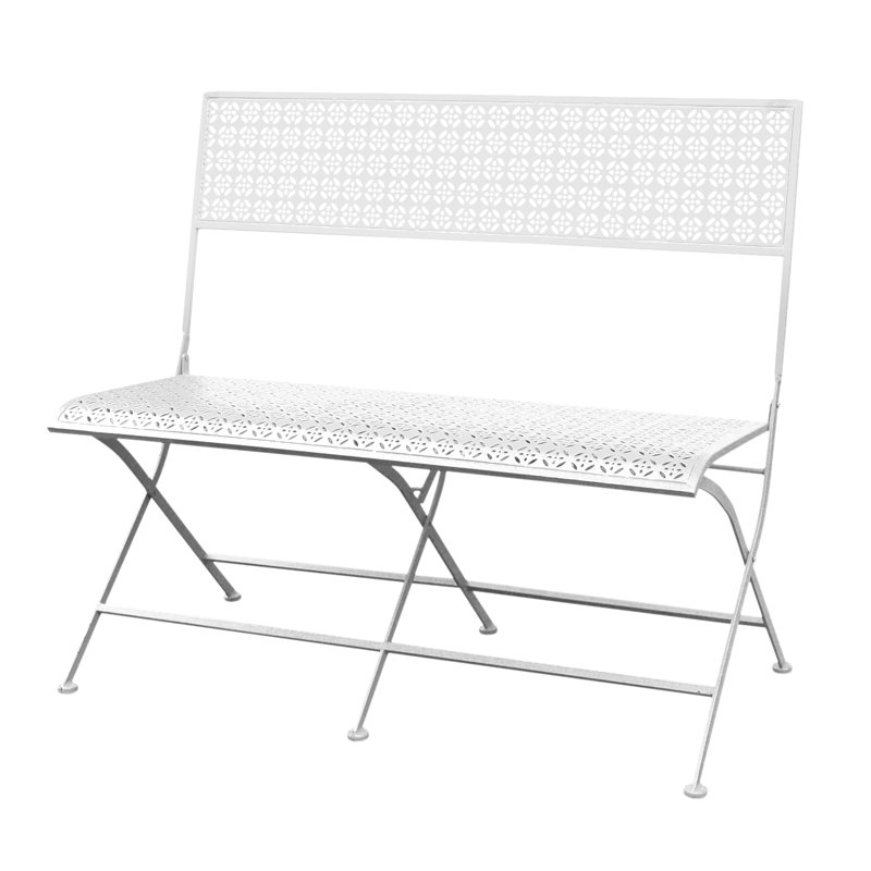 Wrought Studio Herman Metal Bench & Reviews | Wayfair