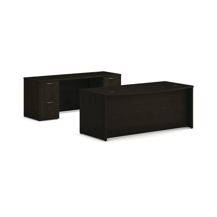HON Mod Office Suite with Bow Front Desk | Wayfair