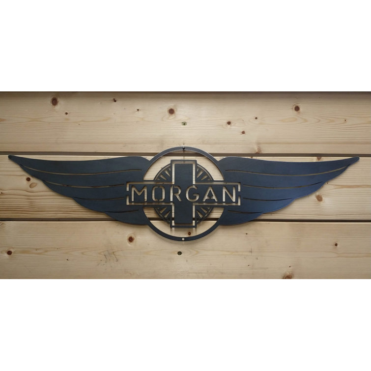 Custom My Stuff Morgan Car Logo Wall Décor | Wayfair.co.uk