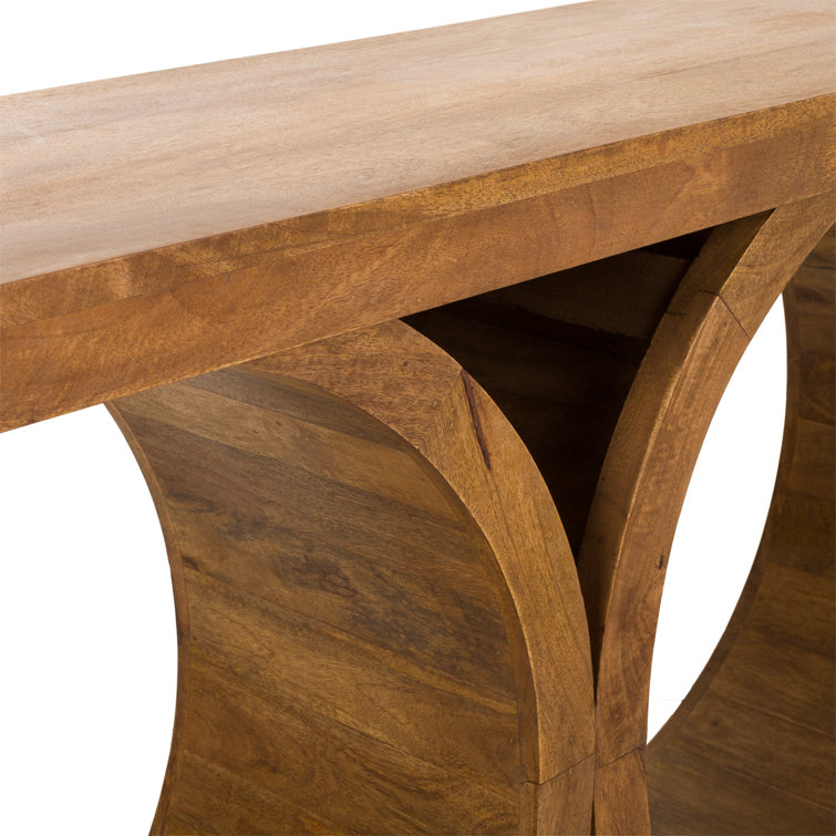 Natur Pur Scribner 173cm Solid Wood Console Table | Wayfair.co.uk