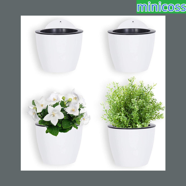 MINICOSS 4-Piece Pot Planter | Wayfair