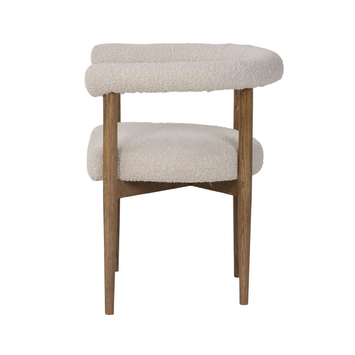 Latitude Run® Arm Chair in White | Wayfair