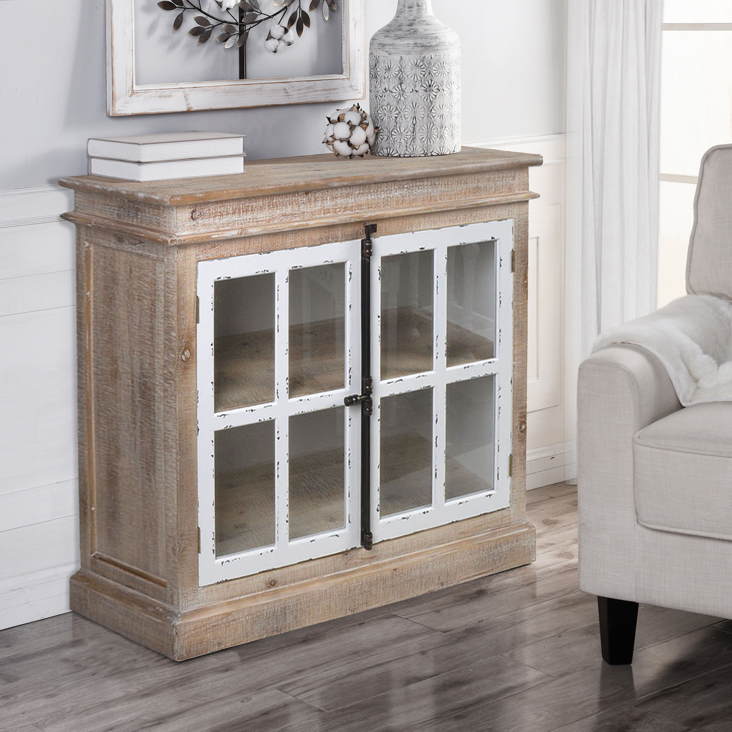 August Grove® Adrinne Accent Cabinet | Wayfair