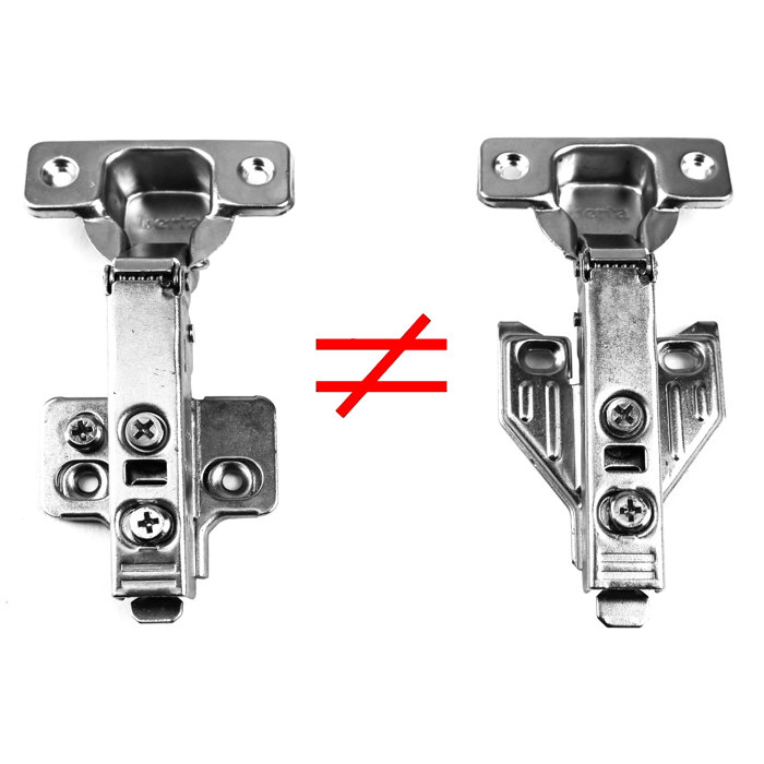 Berta Full 110 Degree Soft Close Face Frame Overlay Hinge | Wayfair
