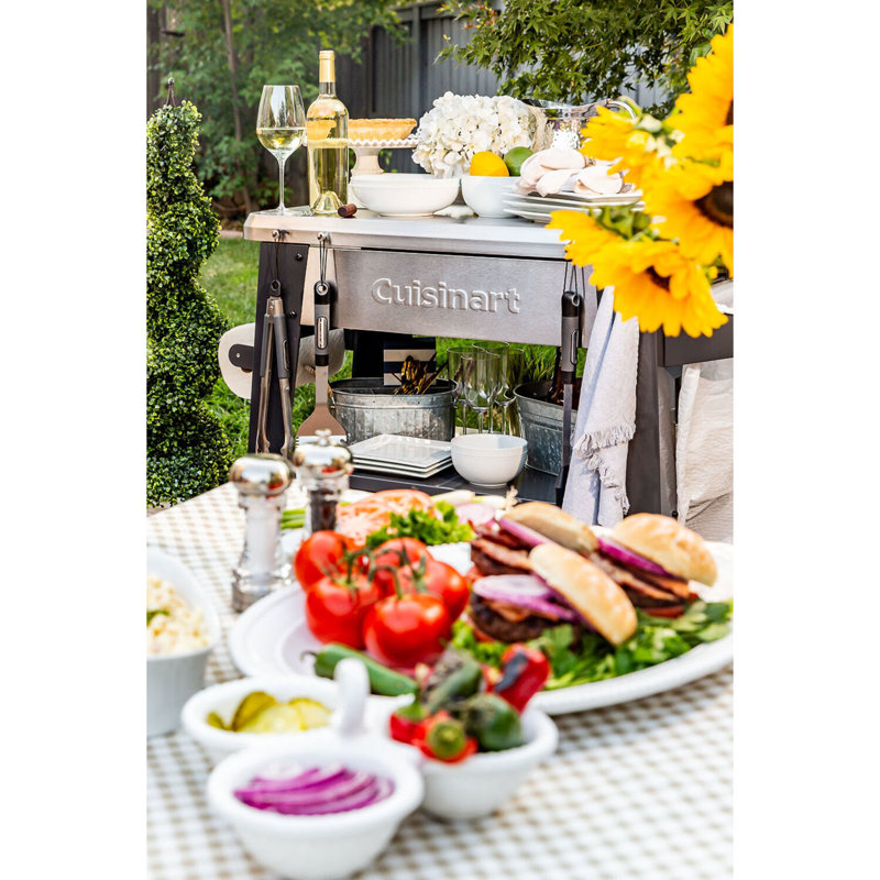 Cuisinart Outdoor Stainless Steel Grill Prep Table, CPT-194 & Reviews ...