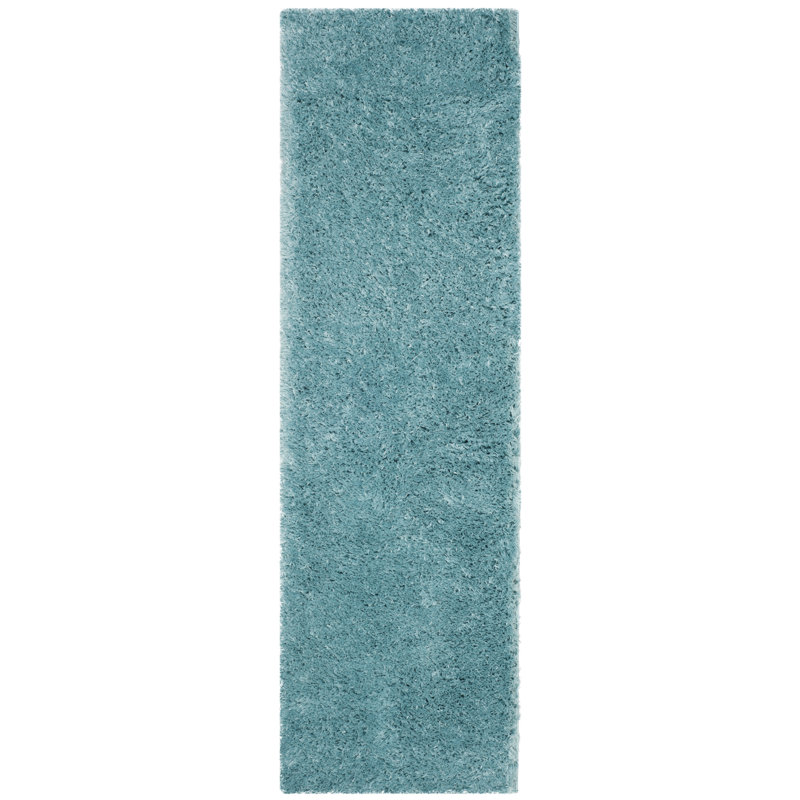 Willa Arlo Interiors Hermina Performance Light Turquoise Rug & Reviews ...