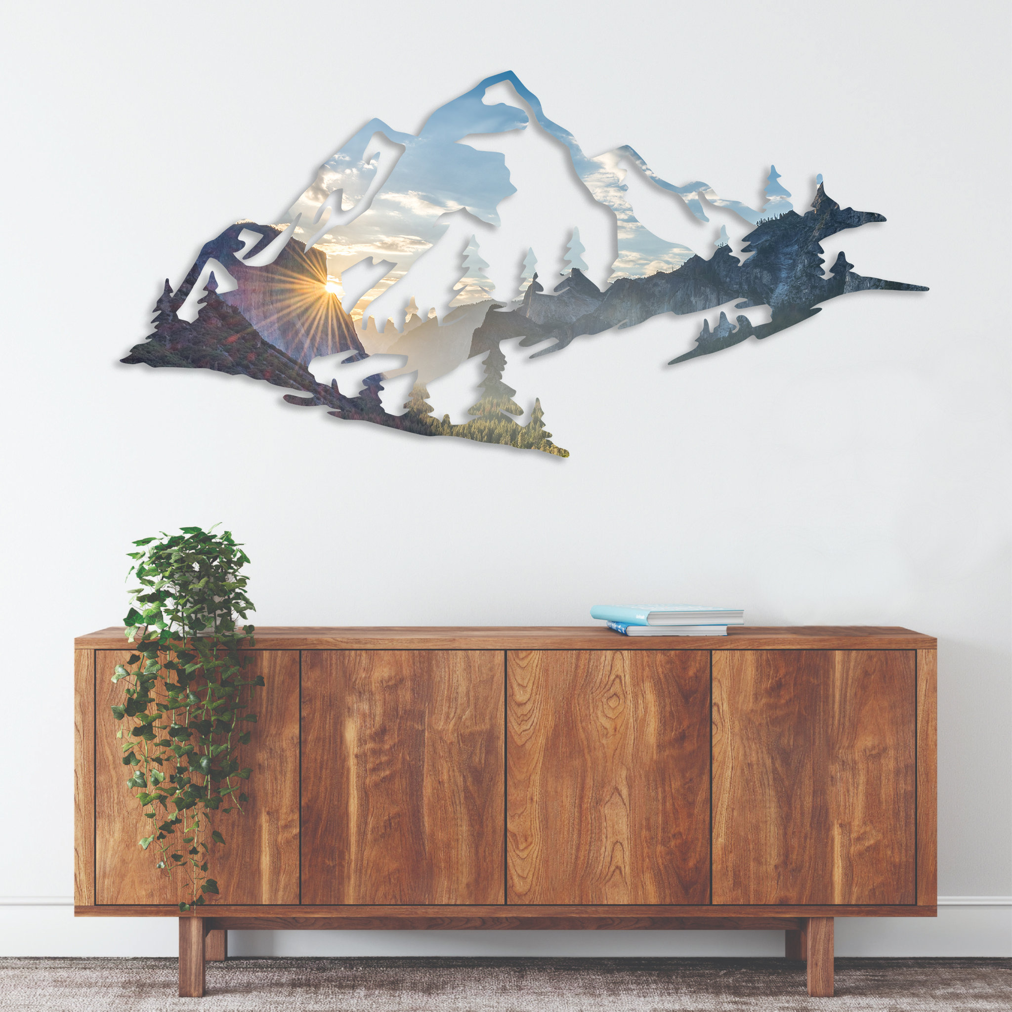 Loon Peak® Yosemite Mountain Range Wall Décor & Reviews | Wayfair