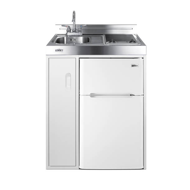 Summit Appliance All-In-One Combo Kitchens 3.2 Cubic Feet cu. ft. Mini ...