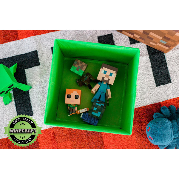 Ukonic Minecraft Creeper Fabric Cube | Wayfair