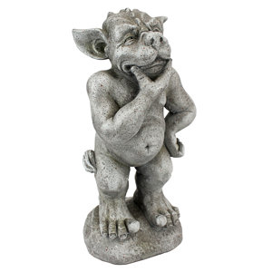 Design Toscano Plato the Ponderer Gargoyle Imp Statue & Reviews | Wayfair