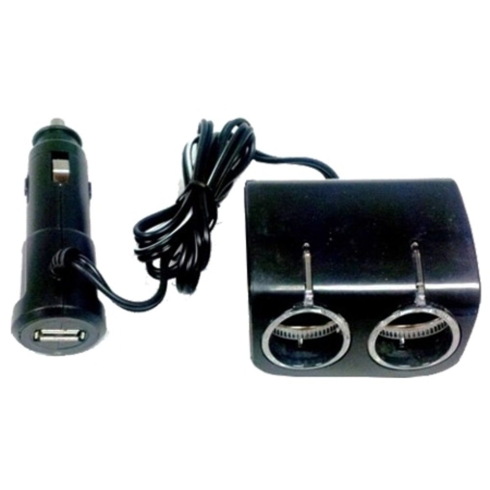 Koolatron 12 Volt Cigarette Lighter Socket Splitter with USB Port | Wayfair