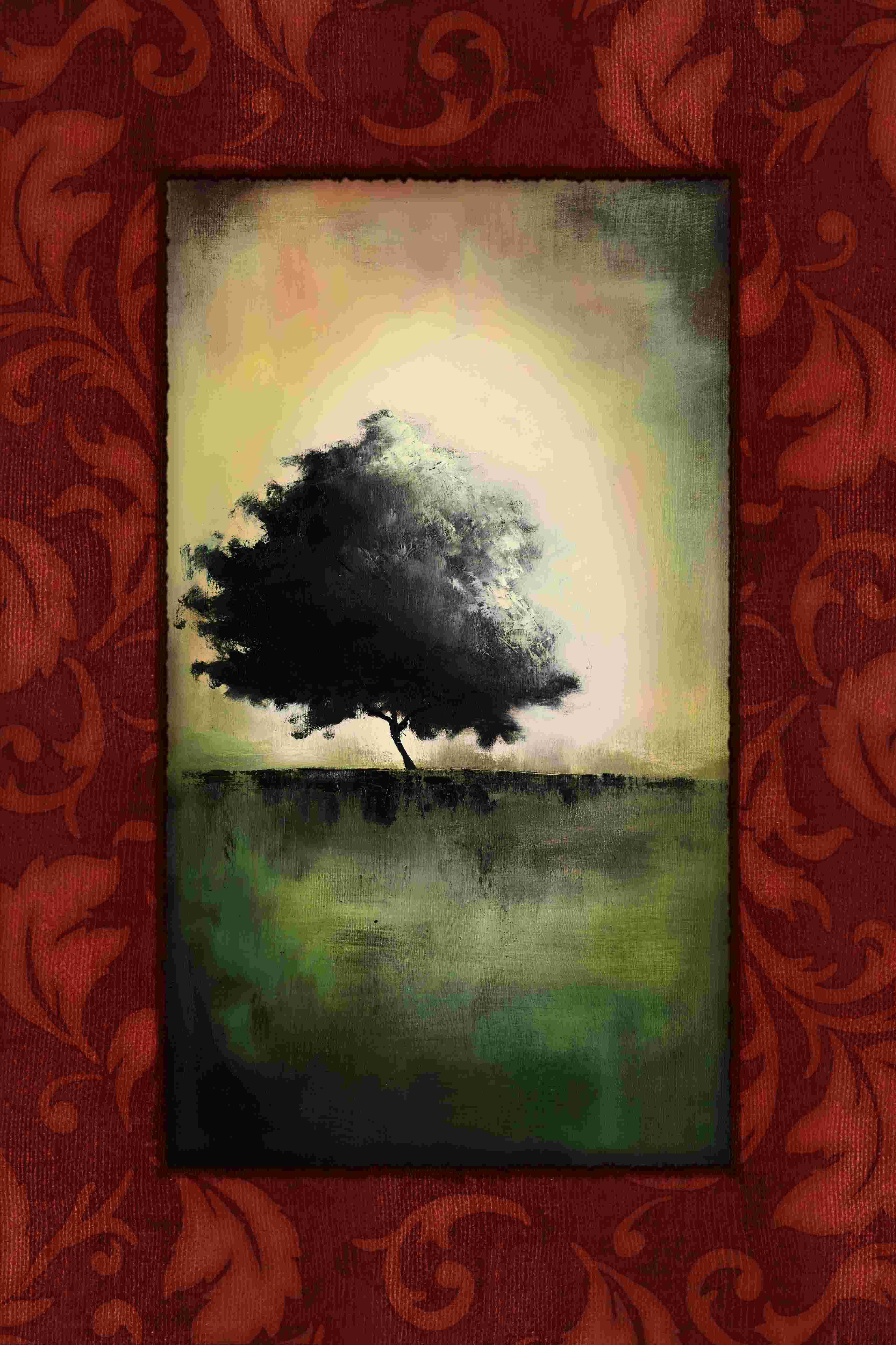 Millwood Pines Tree Of Solitude - Wrapped Canvas Print | Wayfair