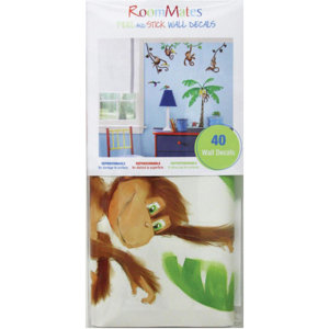 Room Mates Studio Designs Monkey Business Wall Decal & Reviews | Wayfair