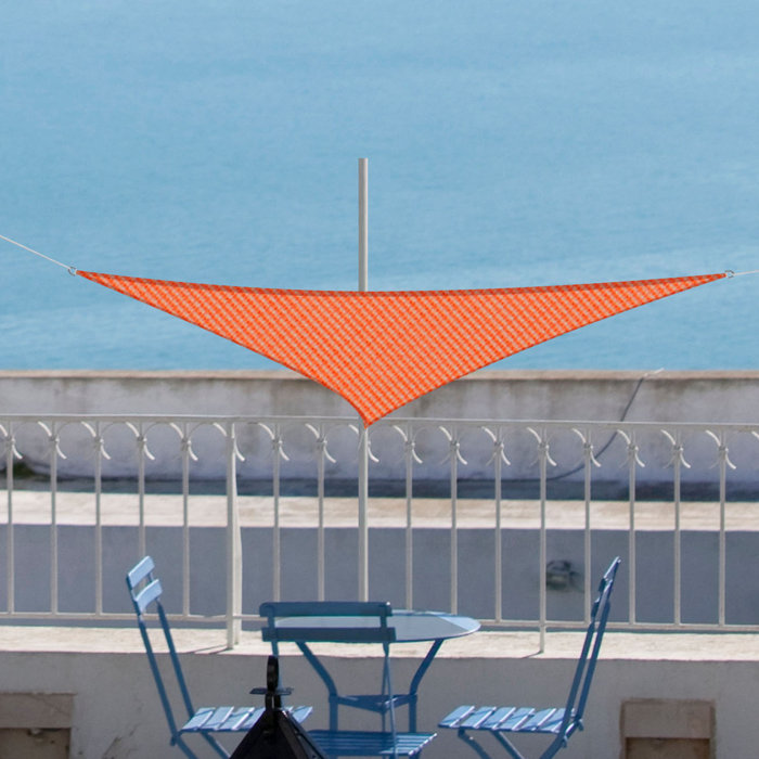 Yescom 5FT 97% UV Block Triangle Sun Shade Sail Decor Patio Pool Garden ...
