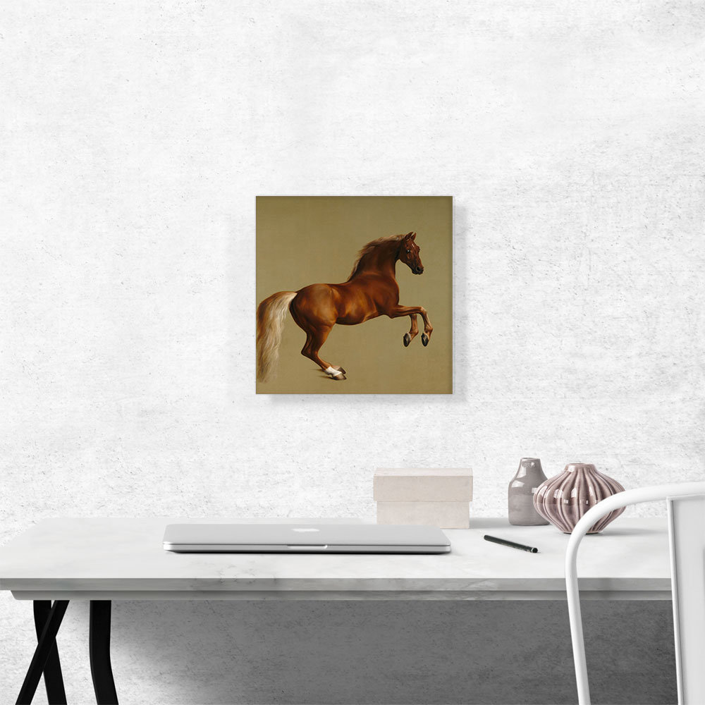 ARTCANVAS Whistlejacket 1762 by George Stubbs - Wrapped Canvas Painting ...