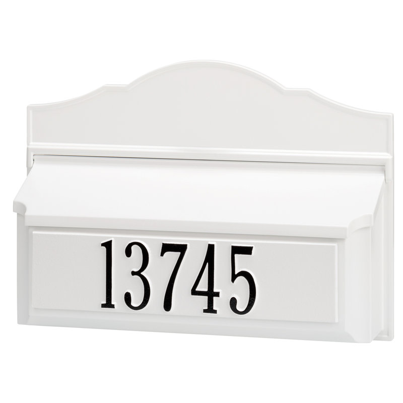 Old Century Forge Colonial Wall Mounted Mailbox | Wayfair