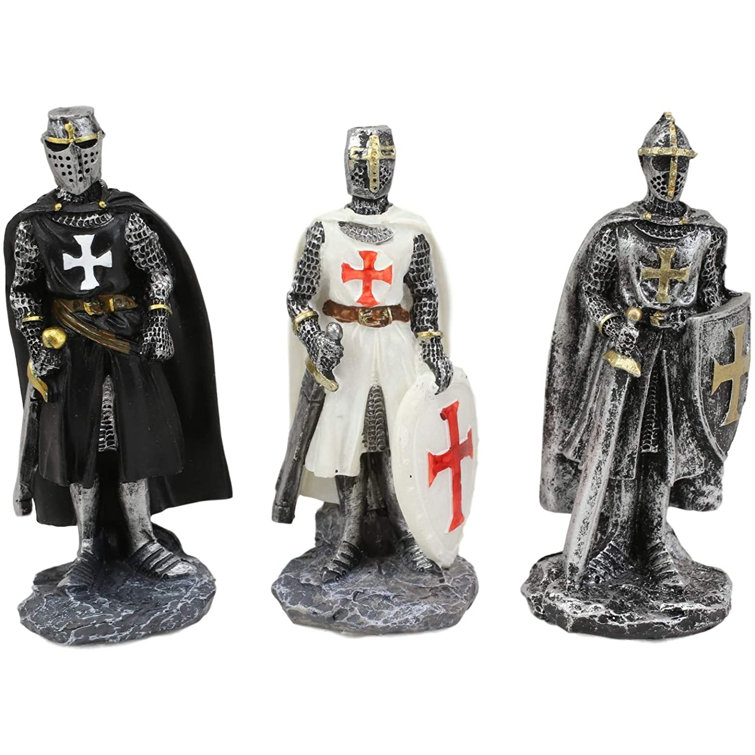 Red Barrel Studio® 12 Piece Lazro Medieval Knights of the Cross ...