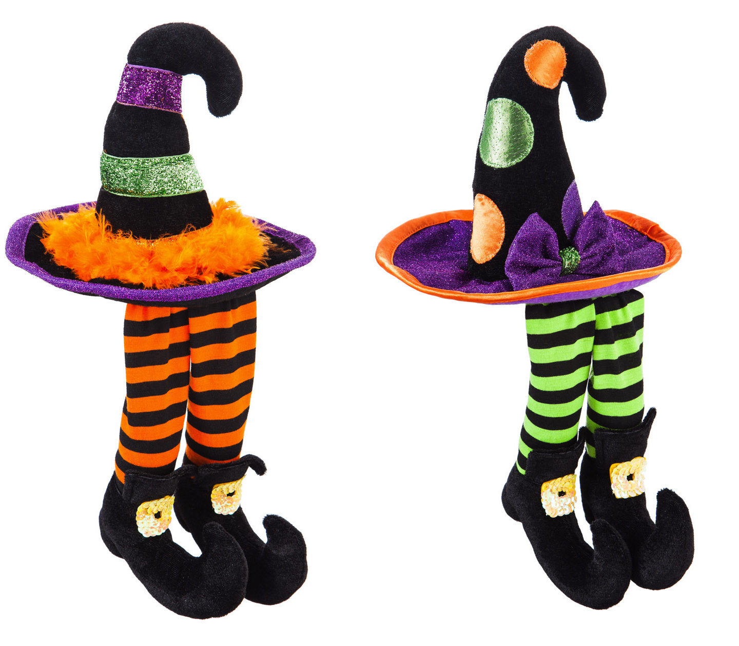 The Holiday Aisle® 2 Piece Witch Tabletop Decoration Set & Reviews ...