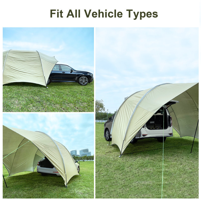 Poloma Auto Canopy Camper Trailer Sun Shade for Camping Car Awning Sun ...