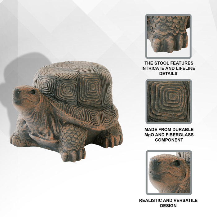 Bayou Breeze Yateley Tortoise Garden Statue | Wayfair