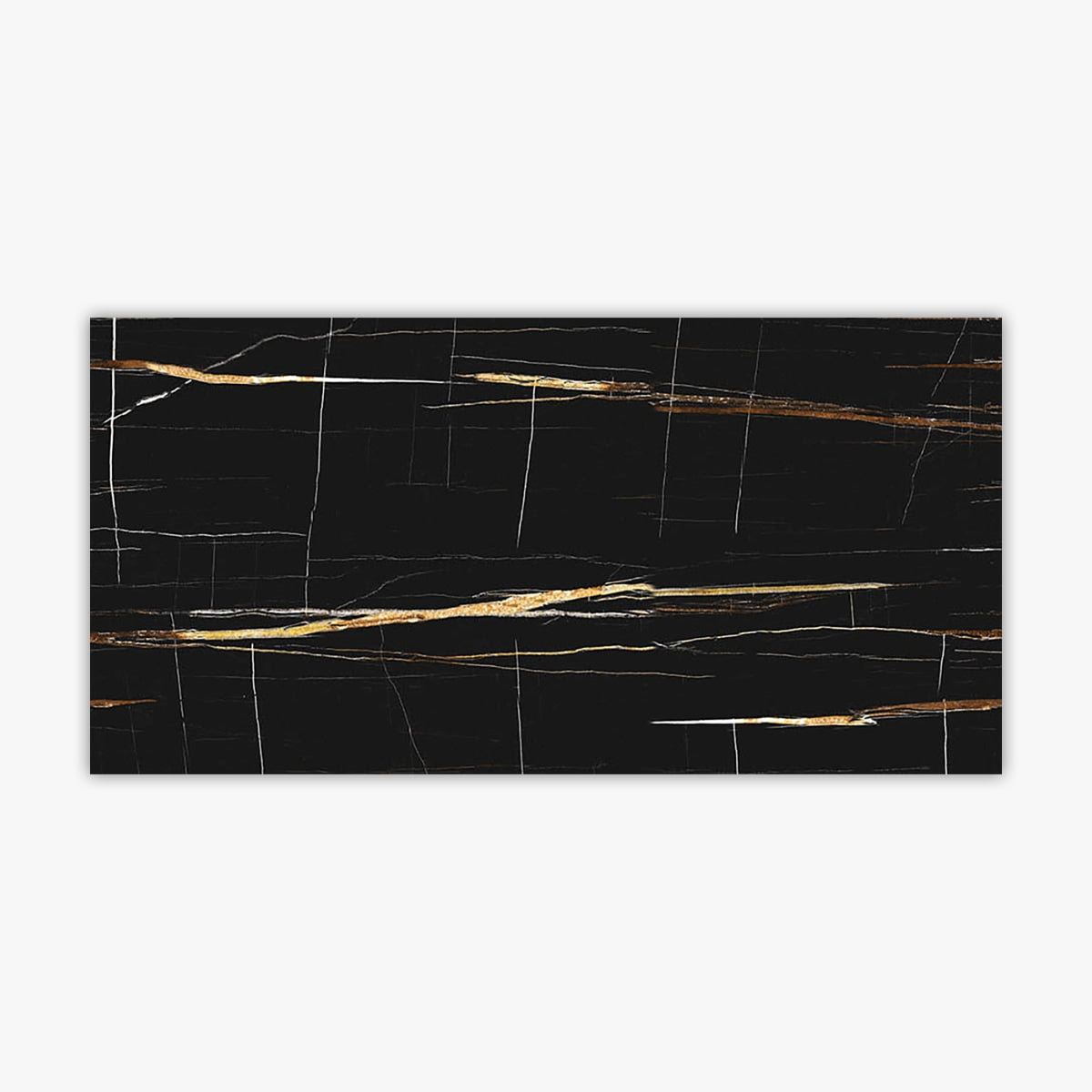 Direct Stone Source Sahara Noir 24" x 48" Porcelain Stone Look Wall ...