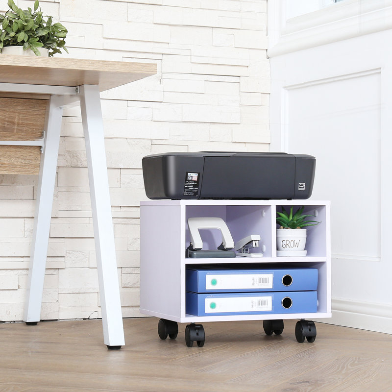Fitueyes Mobile Printer Stand & Reviews | Wayfair