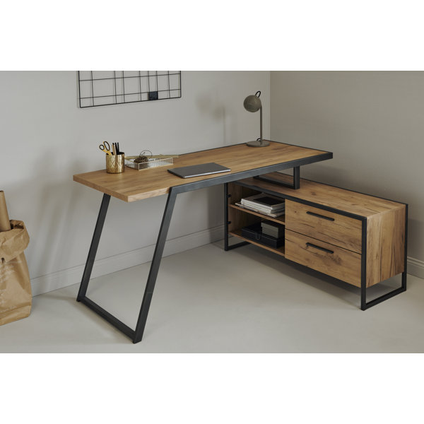 Borough Wharf L-Shape Desk | Wayfair.co.uk