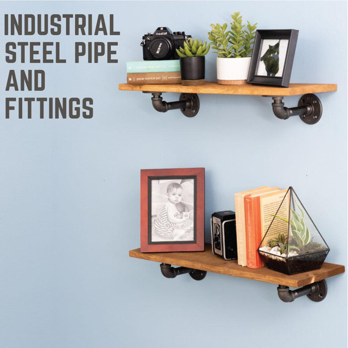 Williston Forge Heavy Duty Industrial Pipe 1/2 In. X 4 In. Double ...