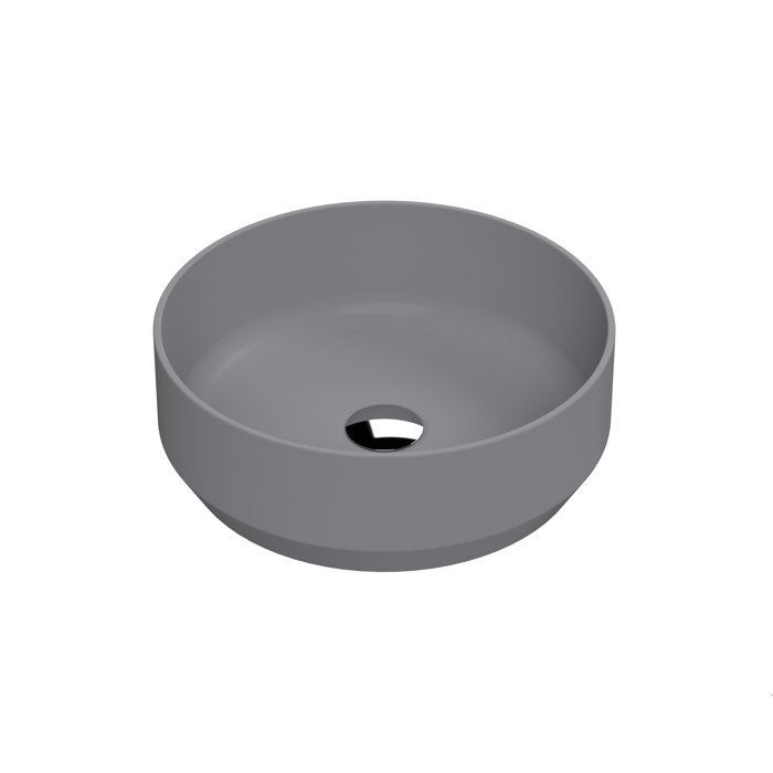 Nuie Luxe Vessels 350Mm Vitreous China Circular Countertop Basin ...
