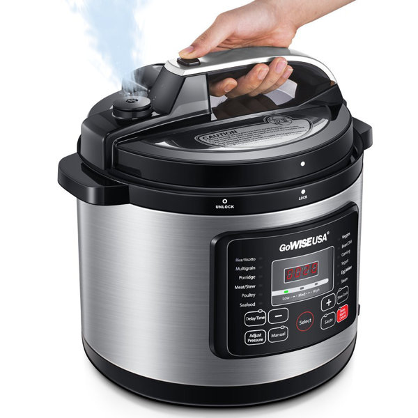 GoWISE USA Electric Pressure Cooker & Reviews | Wayfair