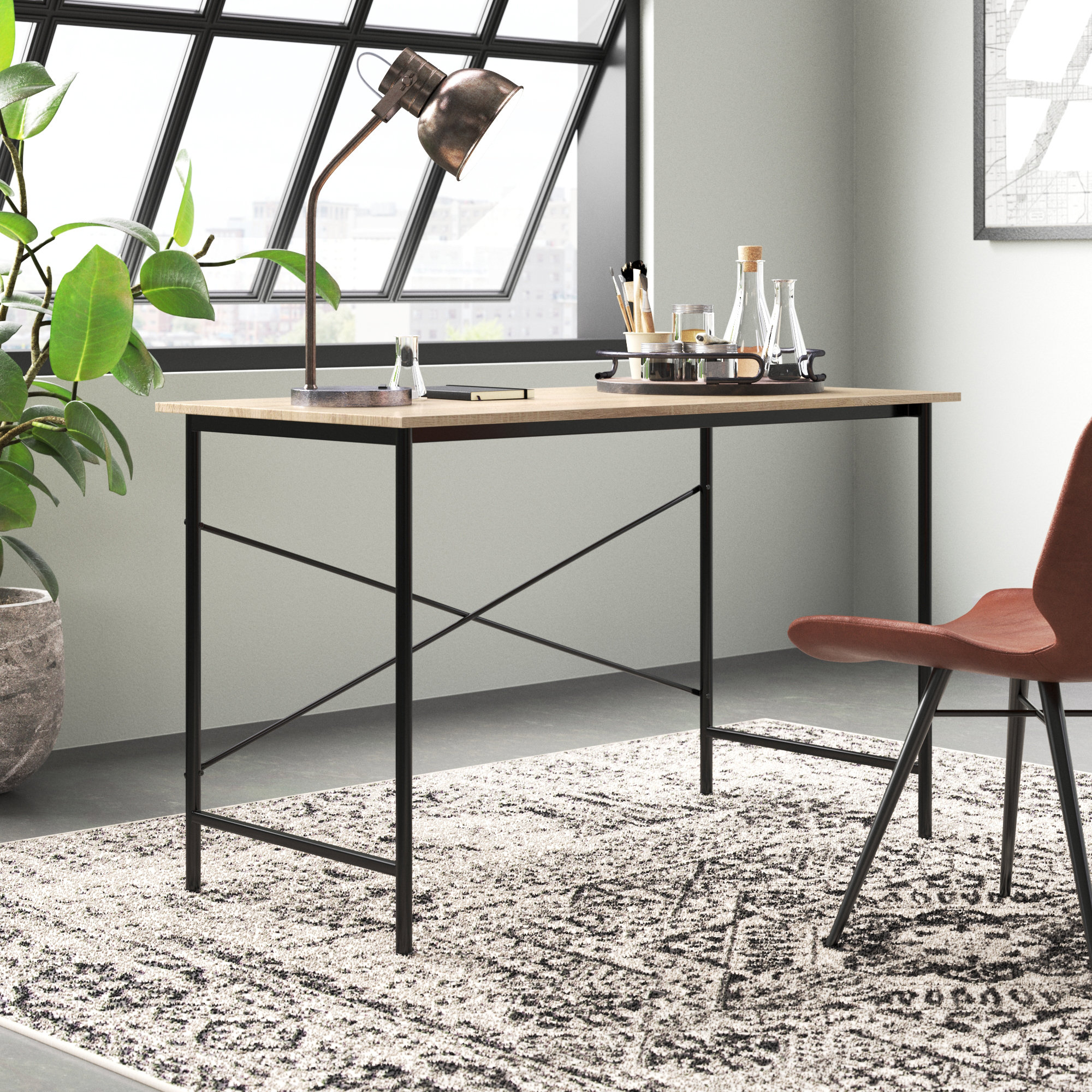 Trent Austin Design® Ebel Rectangular Writing Desk | Wayfair