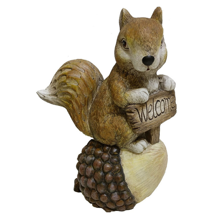 Loon Peak® Welcome Squirrel | Wayfair