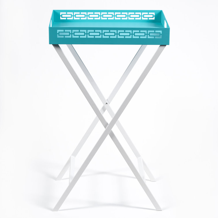 Wrought Studio Crus Breeze Block Butler Table | Wayfair