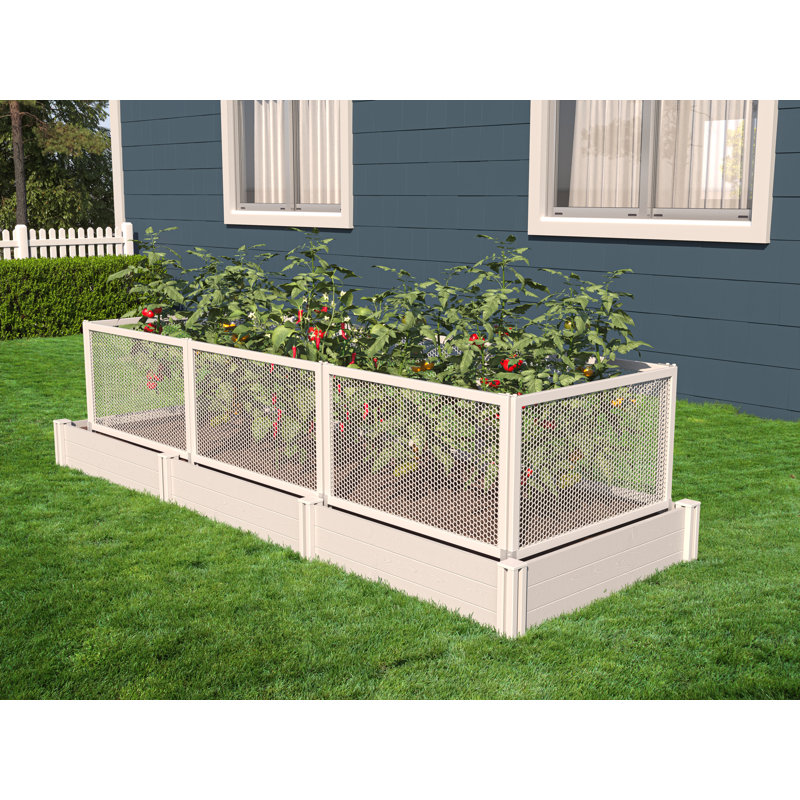 Vita 3 ft. H x 3 ft. W Vinyl Fencing | Wayfair