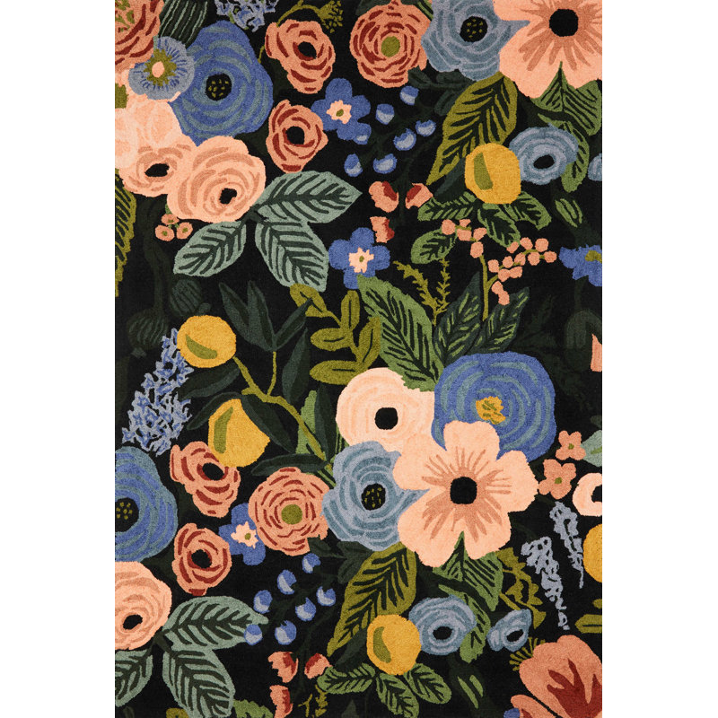 Rifle Paper Co. x Loloi Joie JOI-01 Garden Party Multi Rug | Wayfair