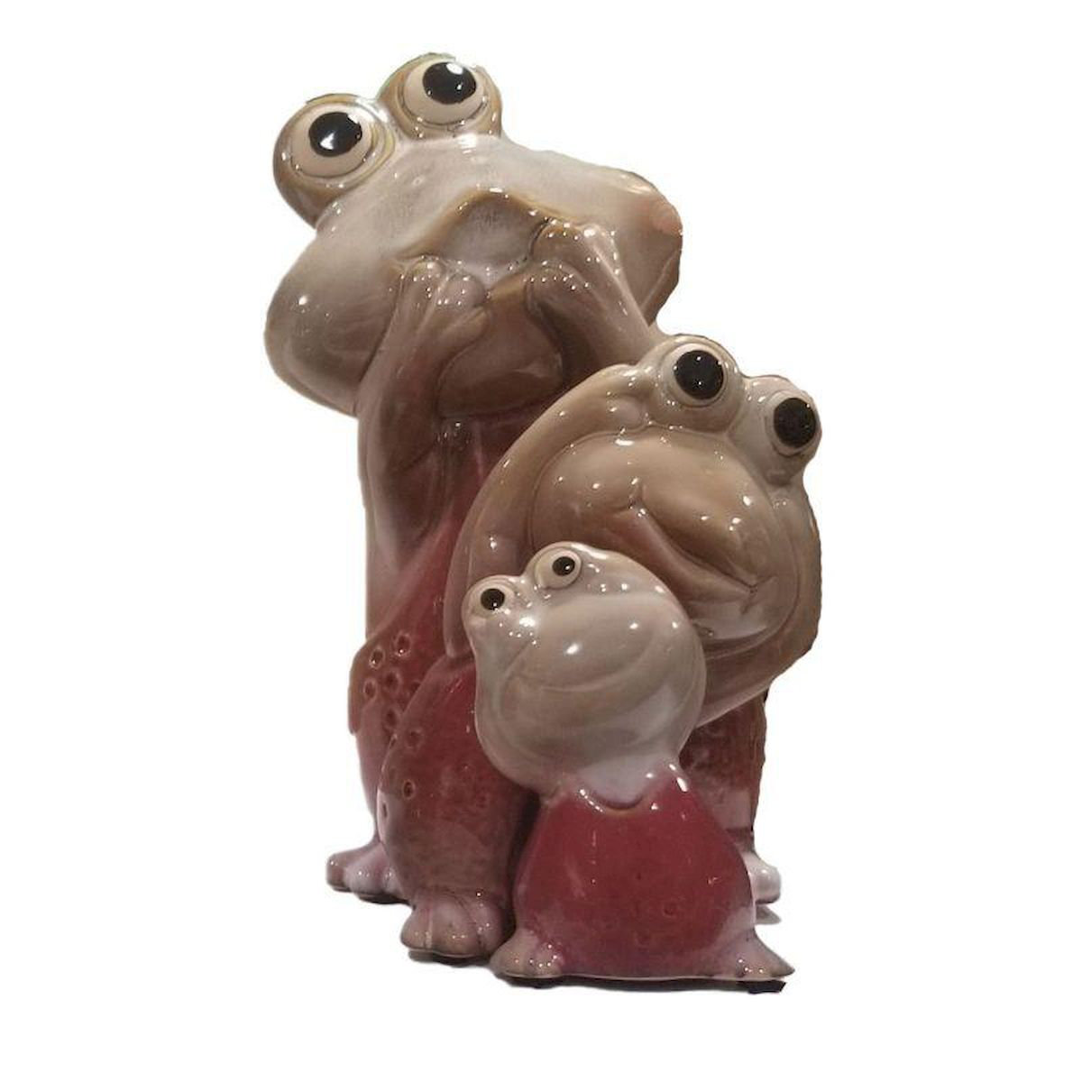 Trinx Set Of 3 Nested Frogs Figurine | Wayfair