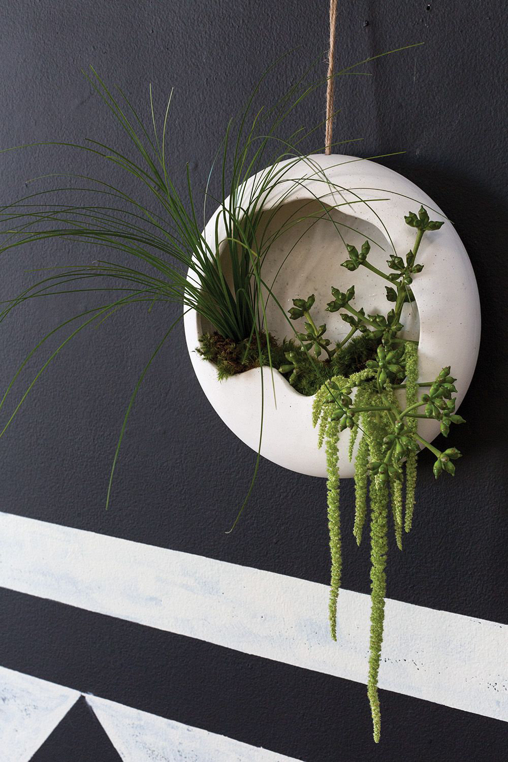 Ebern Designs Jamarae Ceramic Hanging Planter | Wayfair