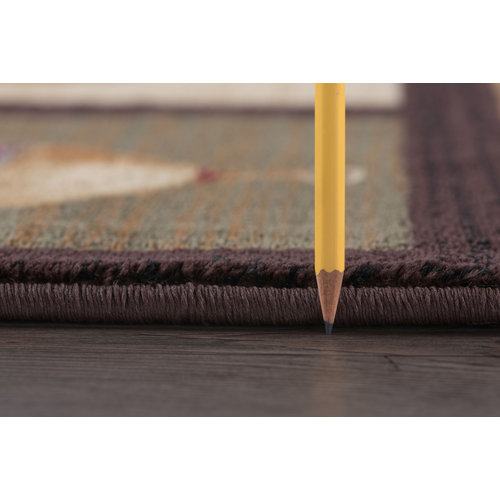 Threadbind Performance Brown Rug & Reviews | Wayfair