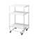 Yamazaki USA Yamazaki Home 3-Tier Trolley Rolling Heavy-Duty Storage ...